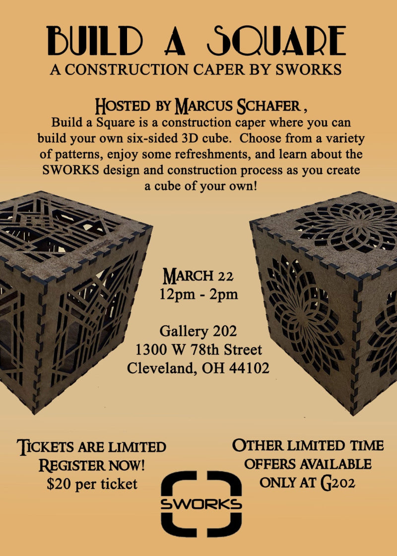 Build a [Square]: A Construction Caper – GALLERY 202